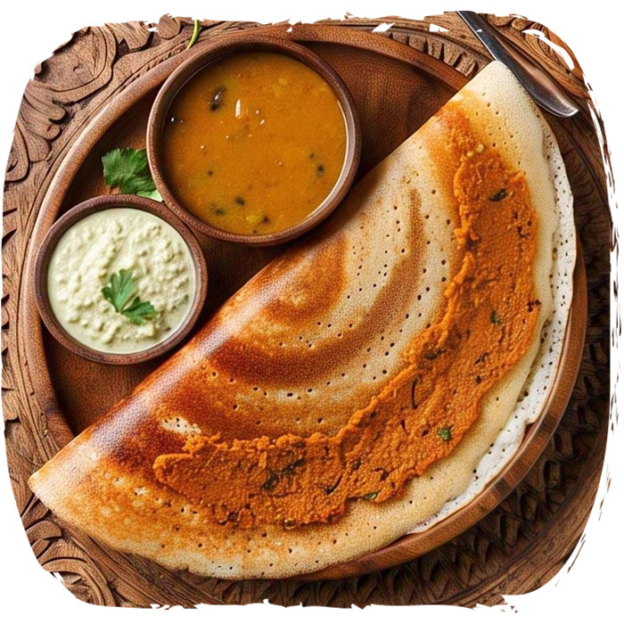 Mysore Plain Dosa - Om Food & Paan House